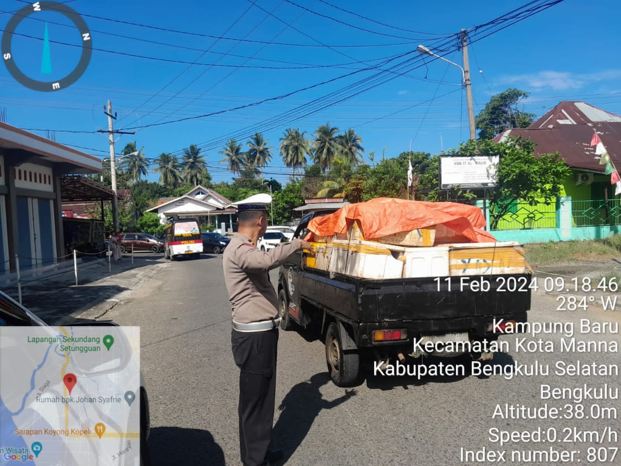 Wujudkan Kamseltibcar Lantas Pada Masa Tenang, Sat Lantas Polres BS Giatkan Patroli - Sinarfakta.com