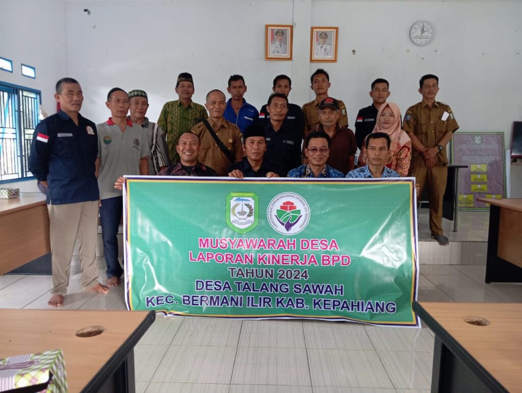 Pemdes Talang Sawah Gelar Musdes Bahas Pembangunan Fisik dan Program Sosial Tahun Anggaran 2025 ...