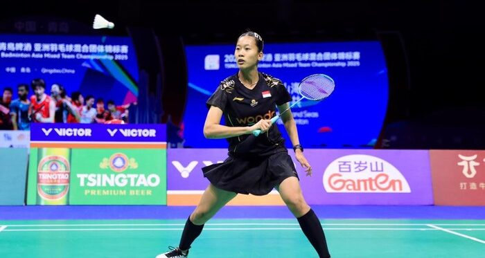 Indonesia Hadapi China di Final Kejuaraan Bulutangkis Beregu Campuran Asia 2025 - Sinarfakta.com