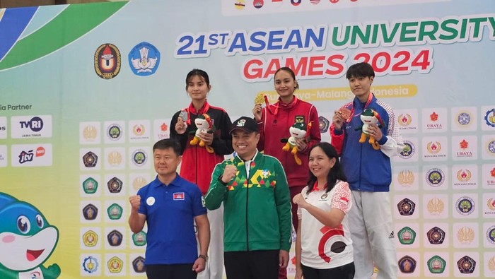 Atlet Taekwondo Indonesia Sumbang Lima Medali di ASEAN University Games 2024 - Sinar Fakta